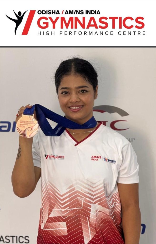 Pranati Nayak of Odisha AM/NS India Gymnastics High Performance Centre ...