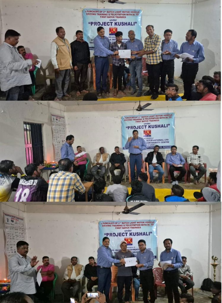 Utkal Alumina Launches 2nd Phase of Light Motor Vehicle Driving ...