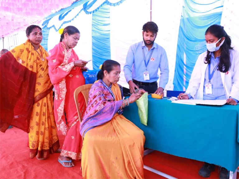 Community Eye Screening Camp at Podapadi under CSR Initiative of Aditya ...