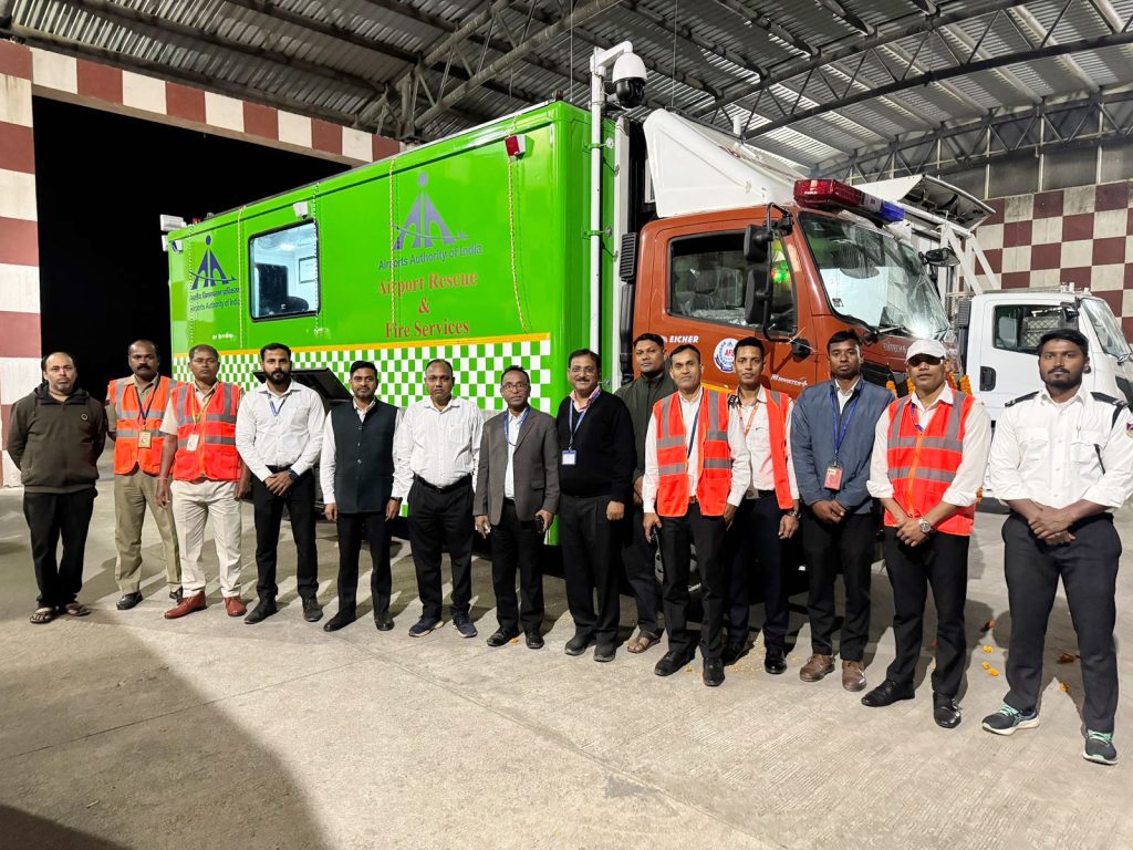 Mobile Command Post Commissioned at VSS Airport, Jharsuguda – Kalinga Voice